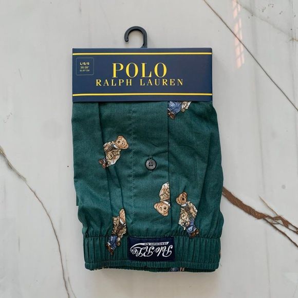 Polo Ralph Lauren | Underwear & Socks | Polo Ralph Lauren Mens Limited Polo Bears Cotton Green ...